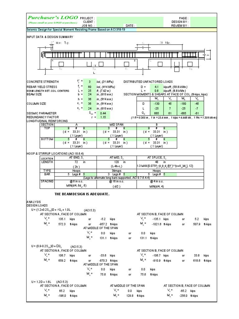 SMRF Aci | PDF | Beam (Structure) | Chemical Product Engineering