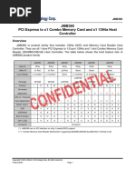 NS1081 USB 3.0 Flash Card Controller | PDF | Usb | Flash Memory