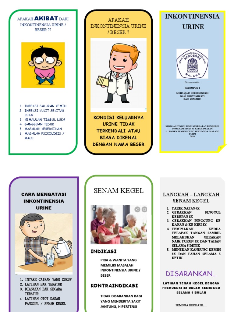 Leaflet INKONTINENSIA | PDF