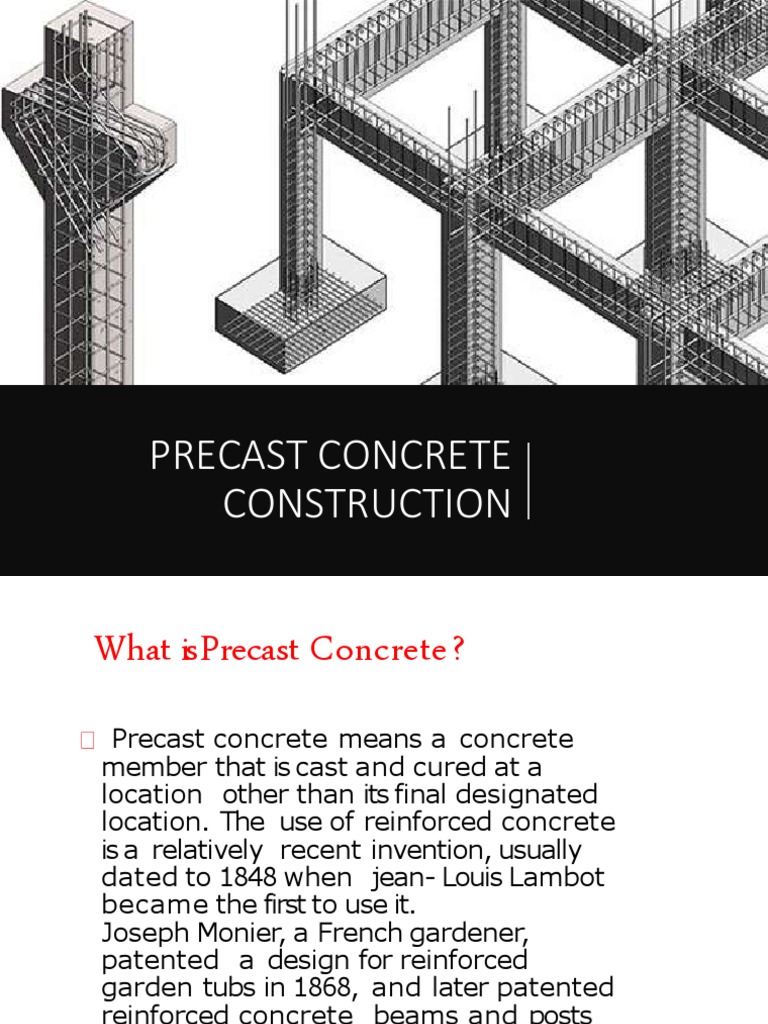 Precast Concrete Construction | PDF | Precast Concrete | Prestressed ...