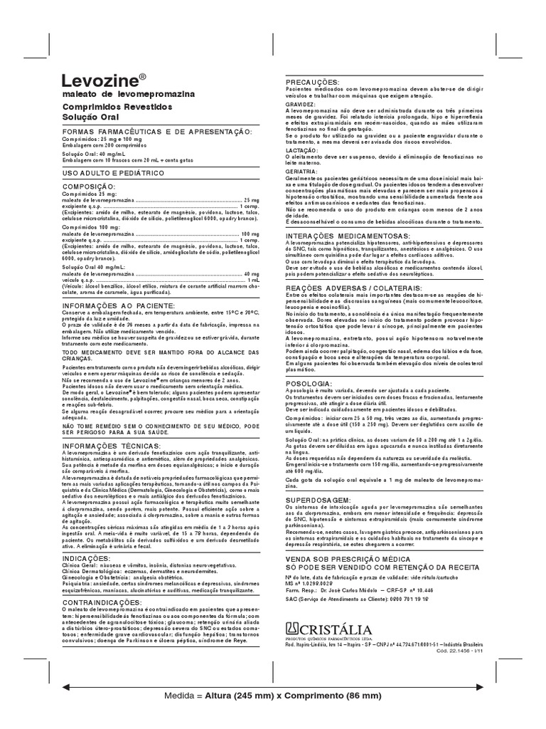 Levozine | PDF | Etanol | Gravidez