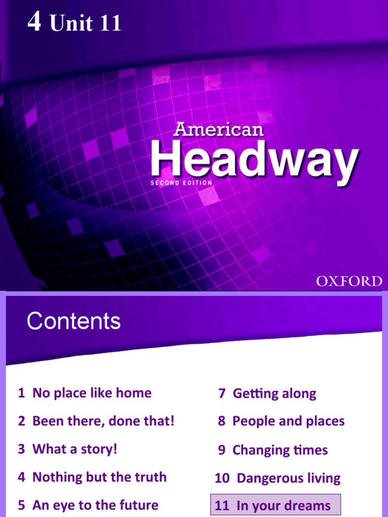 American Headway 4: Unit 11 Overview | PDF