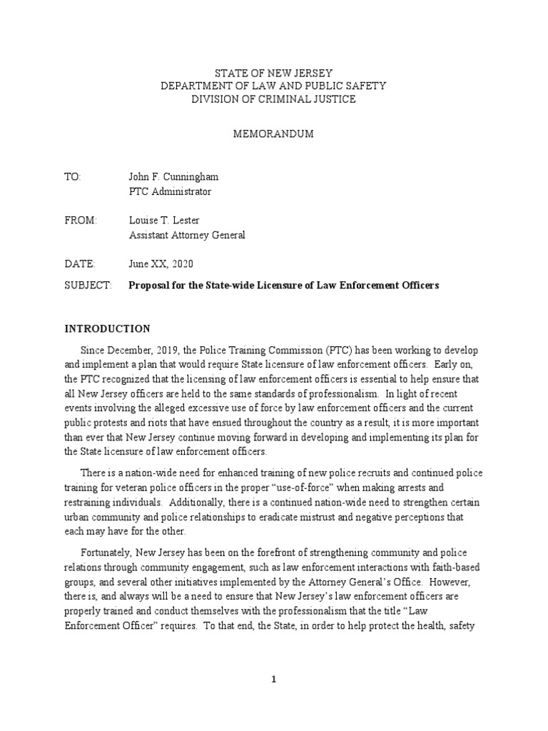 Police Licensing Report | PDF | Police | Prosecutor