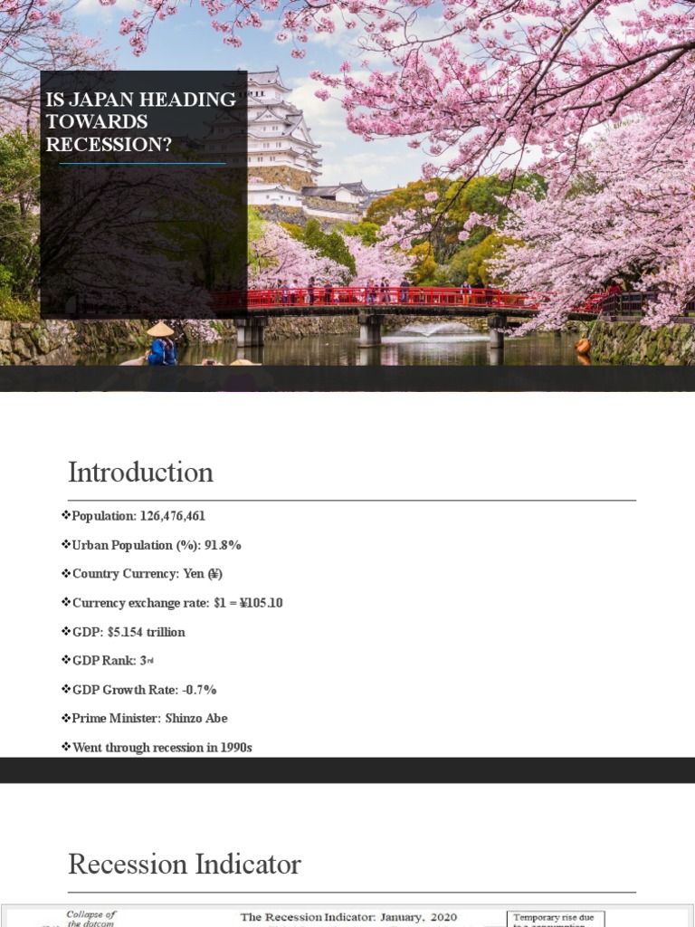 Is Japan Heading Towards Recession? | PDF