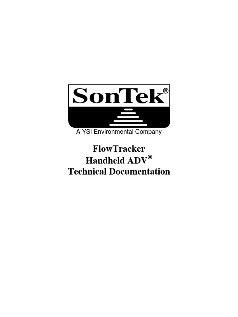 Flow Tracker Manual PDF | PDF | Signal To Noise Ratio | Computing