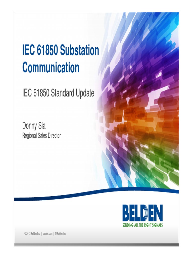 Iec 61850 Substation Communication Pdf Scada Computer Network