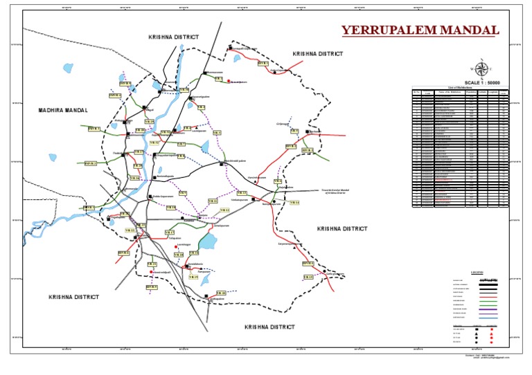 Yerrupalem Mandal: Krishna District | PDF | Visualization (Graphics ...