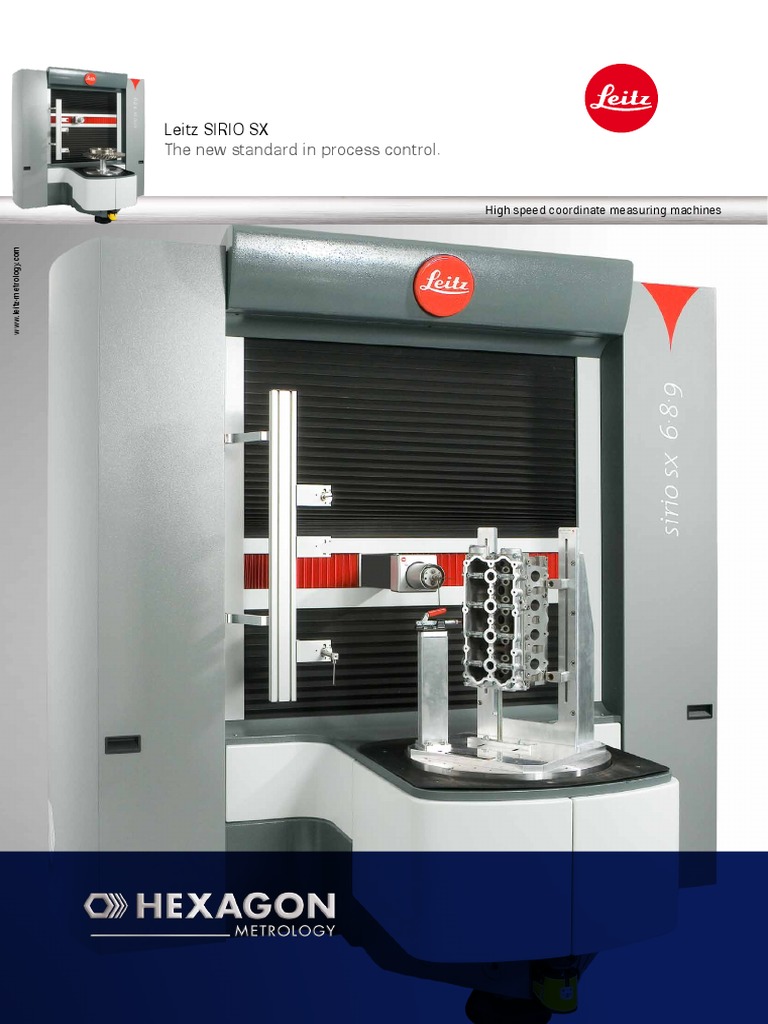 The New Standard in Process Control.: Leitz Sirio SX | PDF | Machines ...