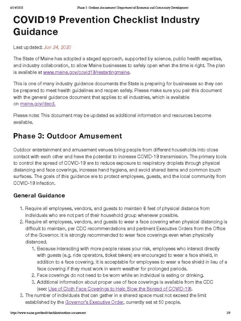 Phase 3 - Outdoor Amusement - Department of Economic and Community ...