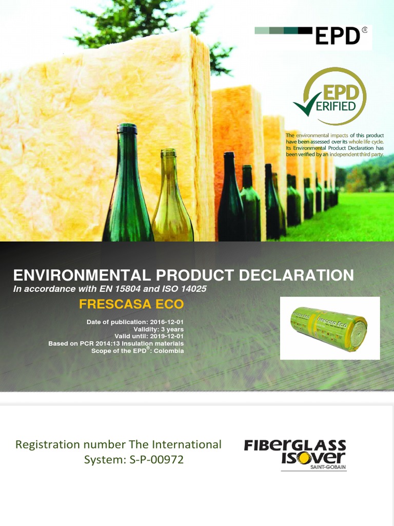 Epd972 Frescasa Eco 2018 PDF | PDF | Life Cycle Assessment | Waste ...