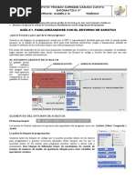 PRACTICA 2 SCRATCH Cambio Escenario | PDF | Scratch (lenguaje de ...