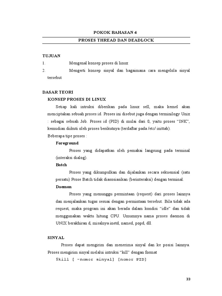 PRAK SO BAB 4 - 6.docx - 0 | PDF