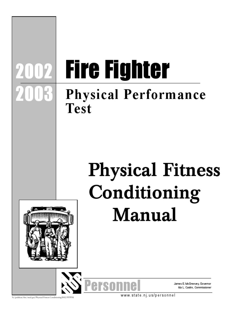 Firefighter Physical Fit Mannual | PDF | Weight Training | Flexibility ...