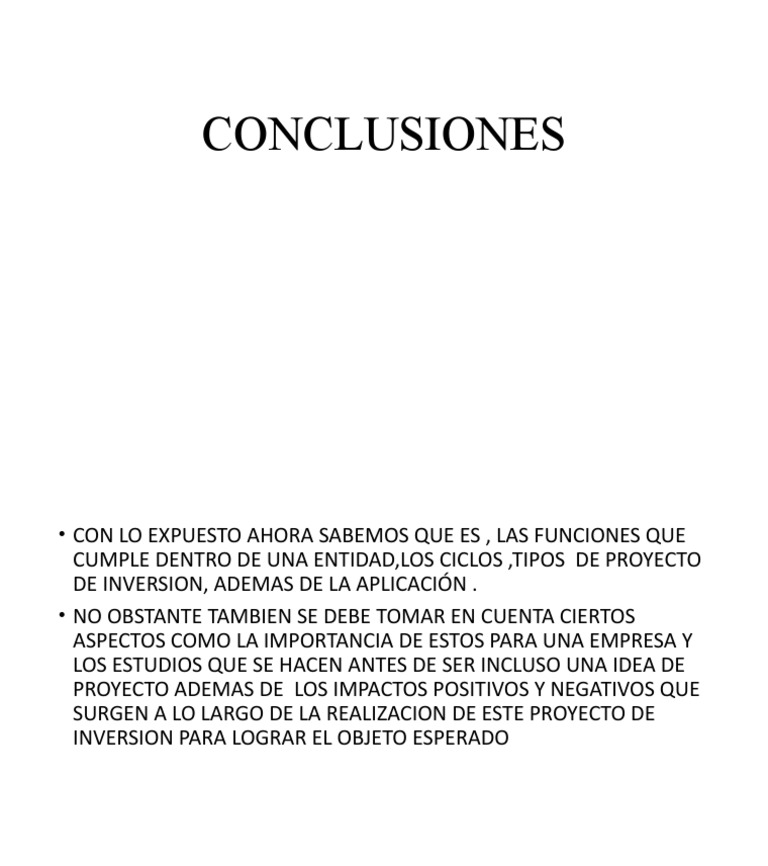 Conclusiones Finanzas Corporativas | PDF
