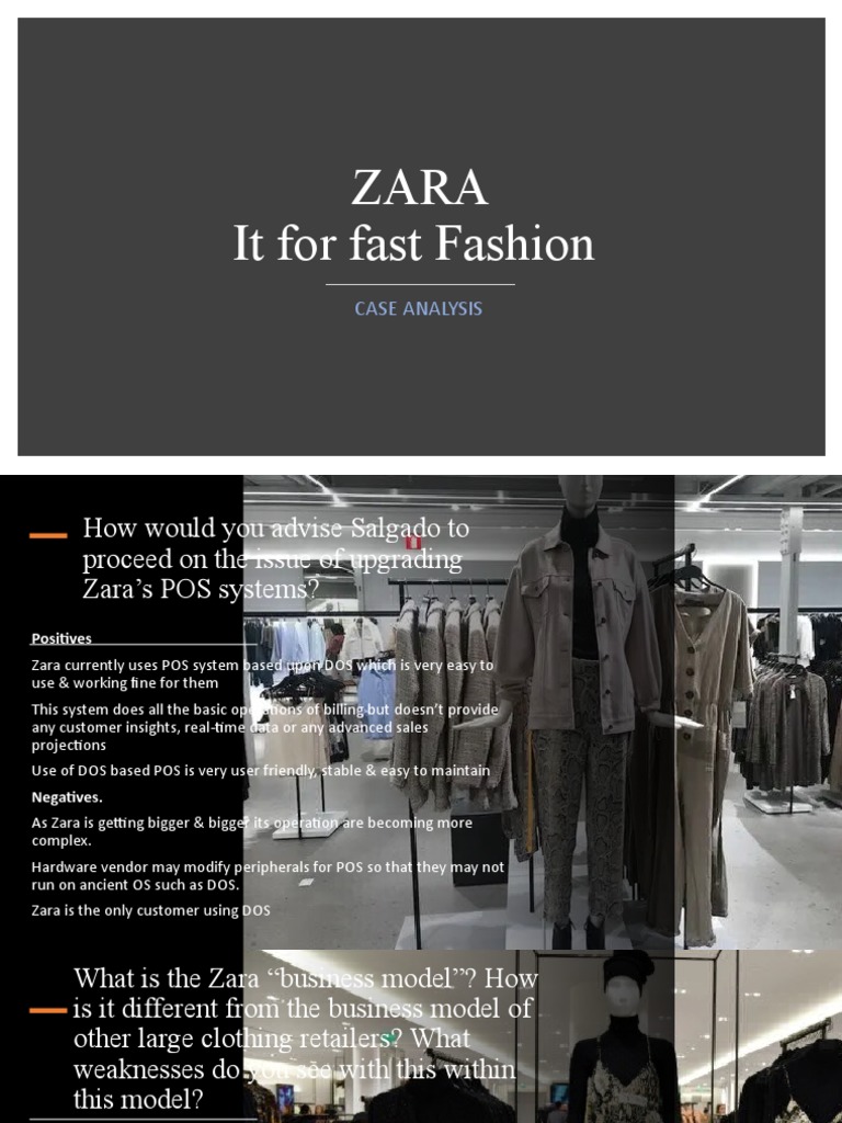 Upgrading Zara's POS for Fast Fashion | PDF