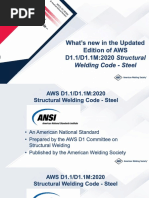 AWS D1.1 Welding Procedure Overview | PDF | Welding | Construction