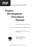 Caltrans Project Development Manual | PDF | Controlled Access Highway ...
