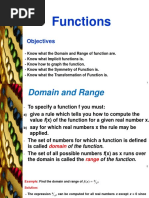 One To One and Inverse Functions 1 | PDF | Function (Mathematics) | Algebra