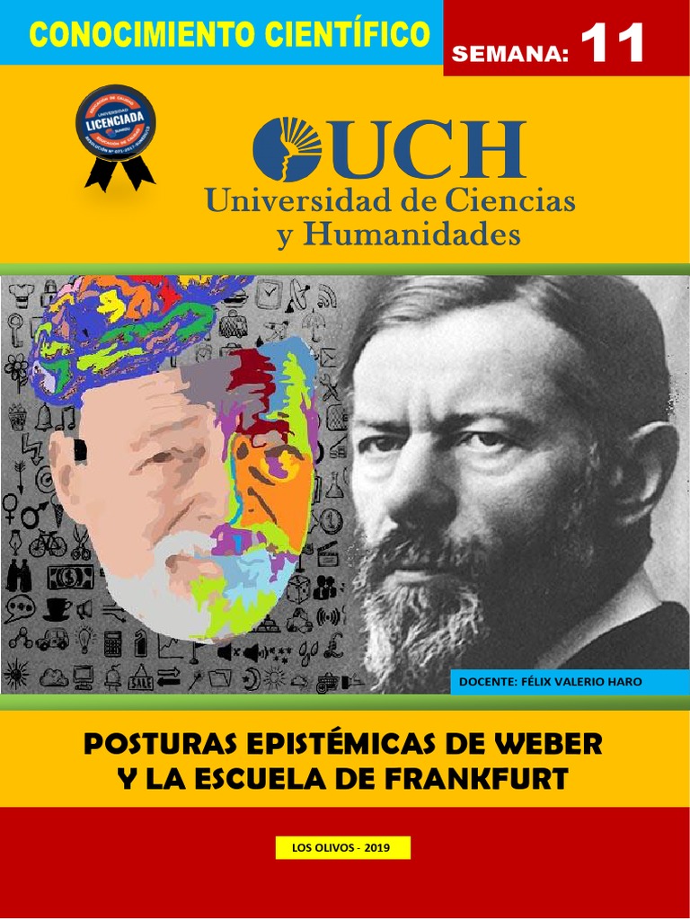Separata 11 - Weber y La Escuela de Frankfurt | PDF | Escuela de Frankfurt | marxismo