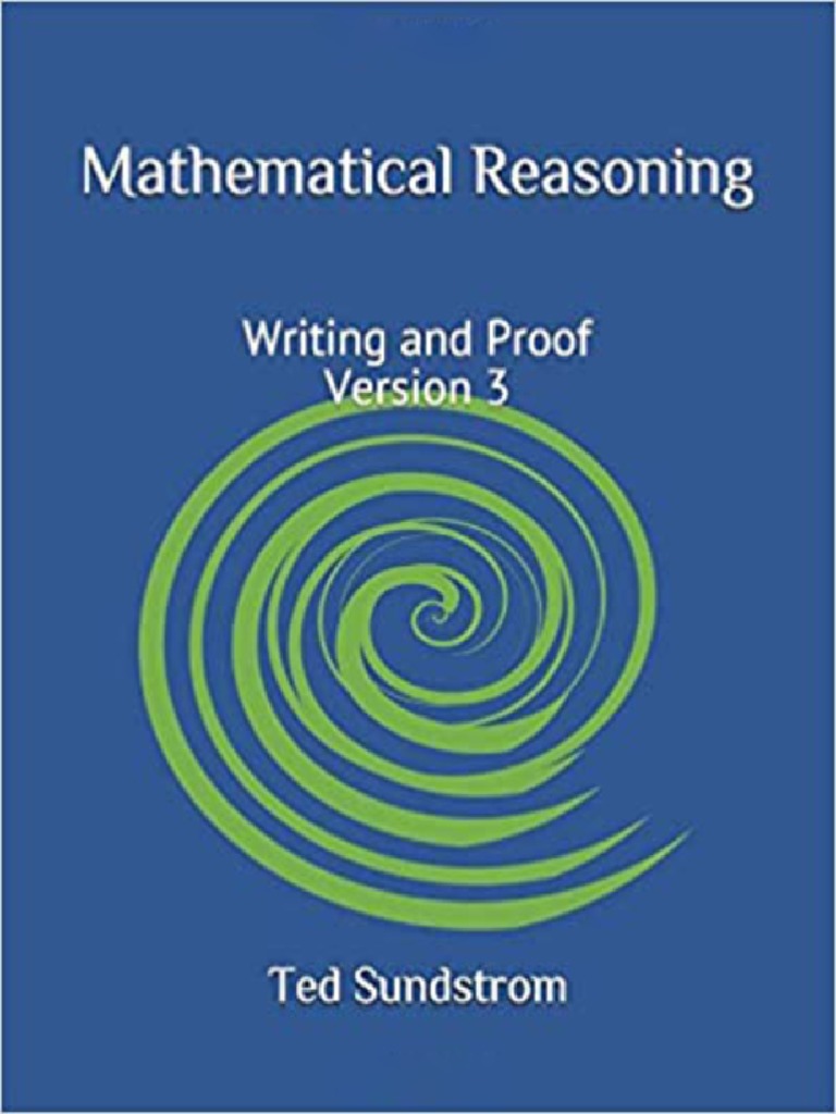 Mathematical Reasoning Writing and Proof Version 3 | PDF | Conjecture ...