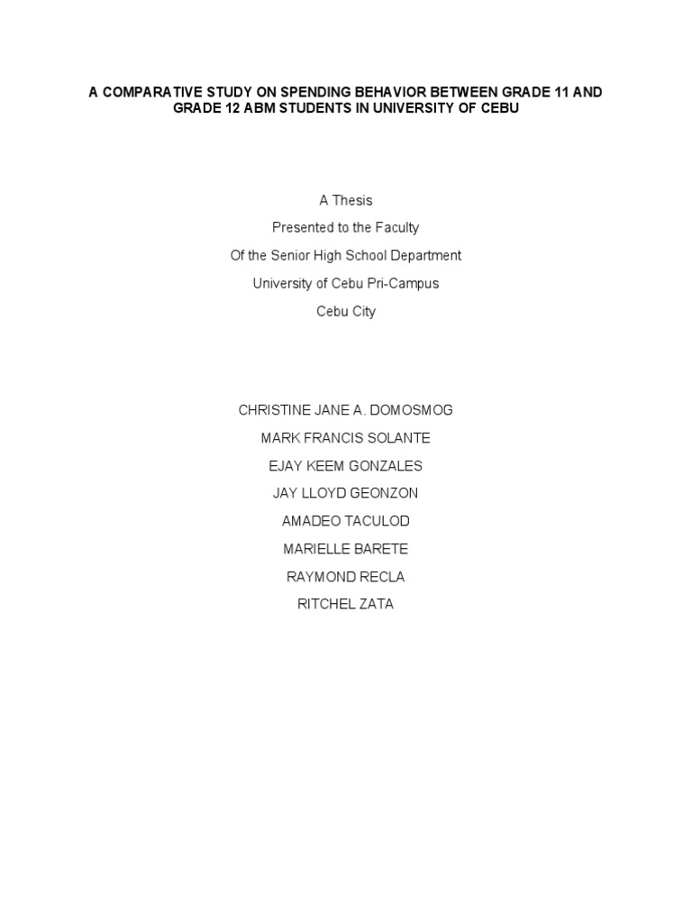 Research Final Output | PDF | Survey Methodology | Adolescence