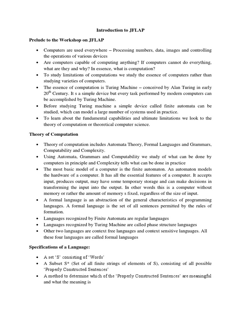 Handout 12 - Automata Theory | Download Free PDF | Parsing | Theory Of ... Handout 12 - Automata Theory | Download Free PDF | Parsing | Theory Of ...