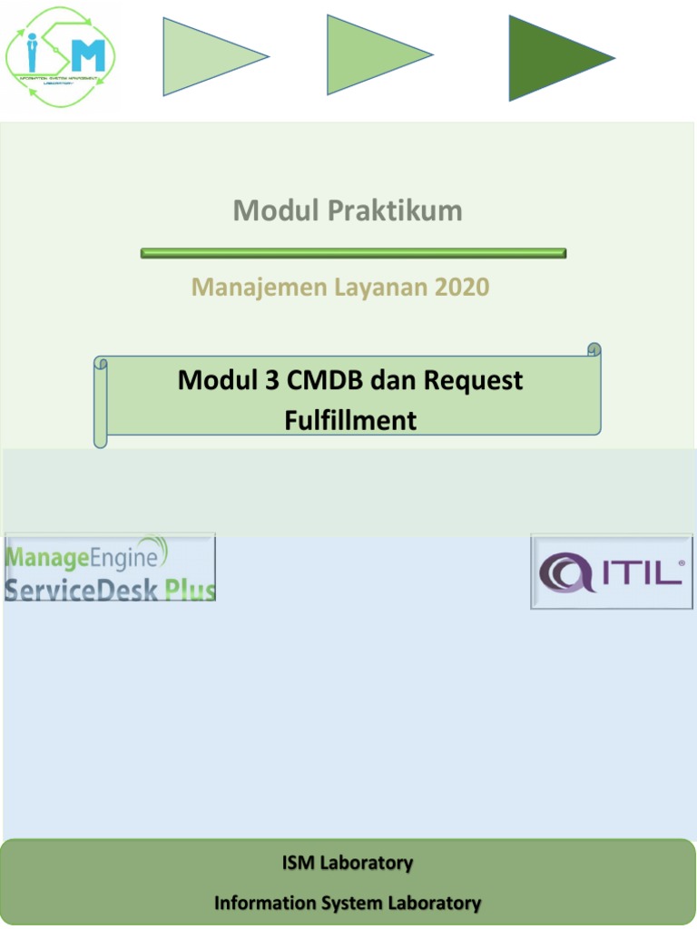 Modul 3 CMDB Dan Request Fulfillment | PDF | Bisnis | Komputer