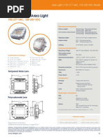 Dialight LED SafeSite Bulkhead Tech Datasheet | PDF | Electricity ...