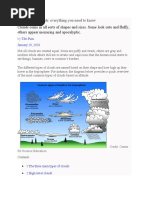 Clouds Notes | PDF | Cloud | Earth Phenomena