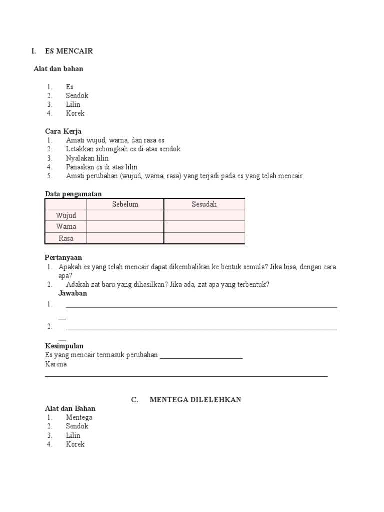 Es Mencair | PDF | Memasak, Makanan, & Anggur | Kesehatan Holistik
