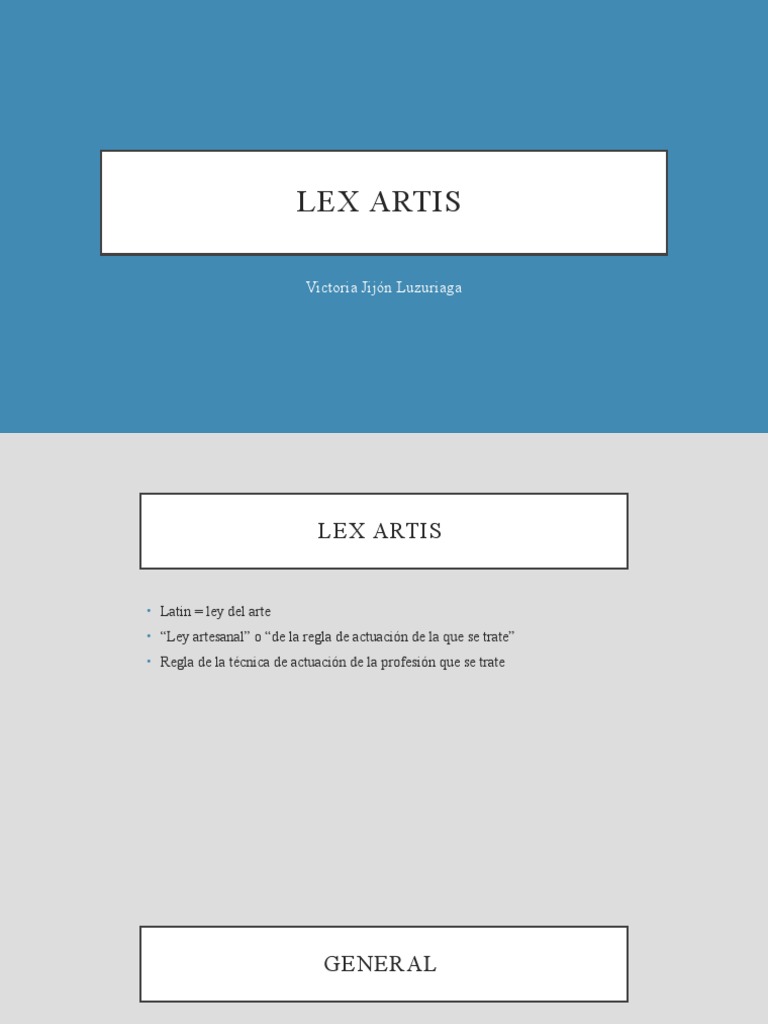 Lex Artis | Descargar gratis PDF | Justicia | Crimen y violencia