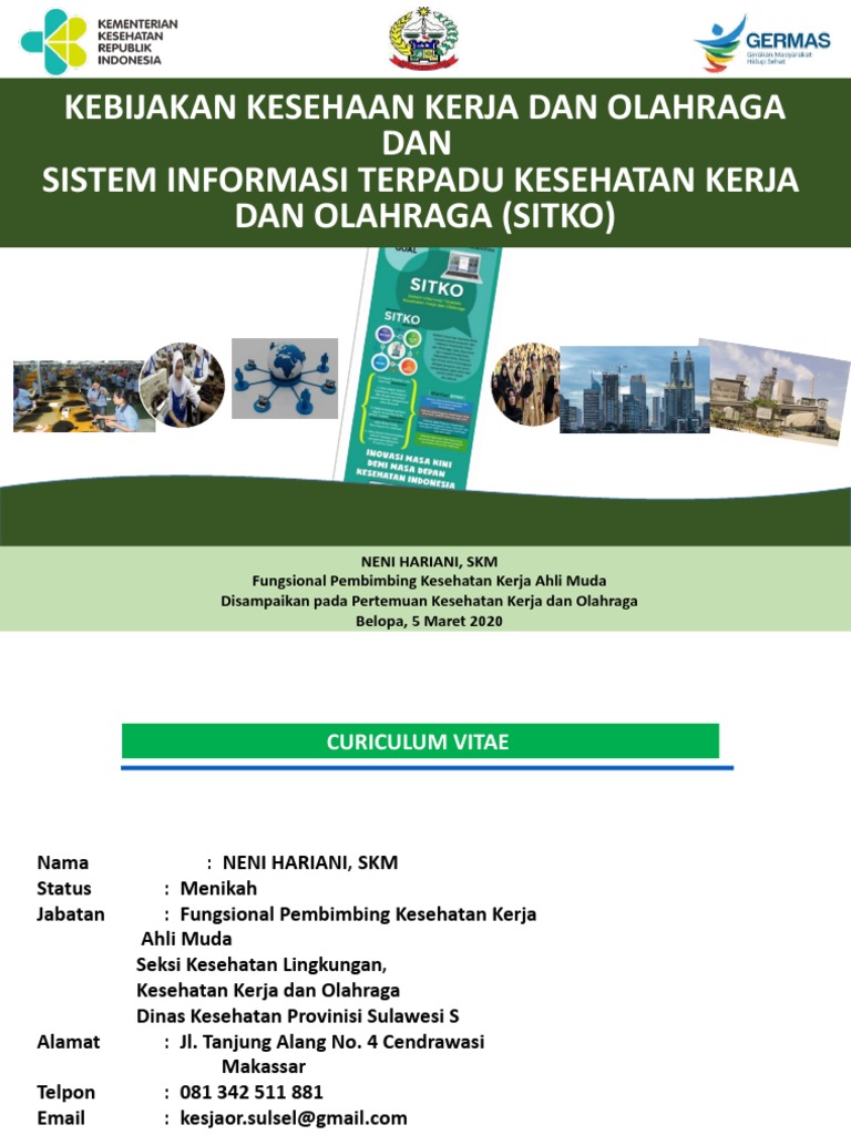 Kebijakan Dan Pencatatan Pelaporan Kesjaor SITKO | PDF | Bisnis