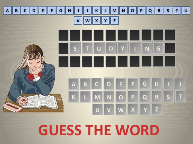Guess The Word | PDF