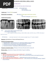 Question and Answers For MFD OSCE Examination | PDF | Dental Implant ...