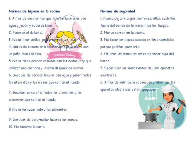 Normas de Higiene en La Cocina | PDF