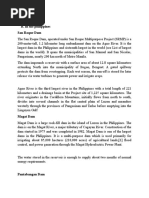 Major Dams in the Philippines Overview | PDF | Dam | Environment
