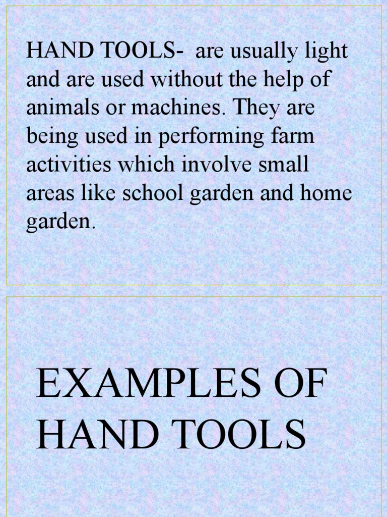 Farm Tools | PDF | Plough | Horticulture And Gardening