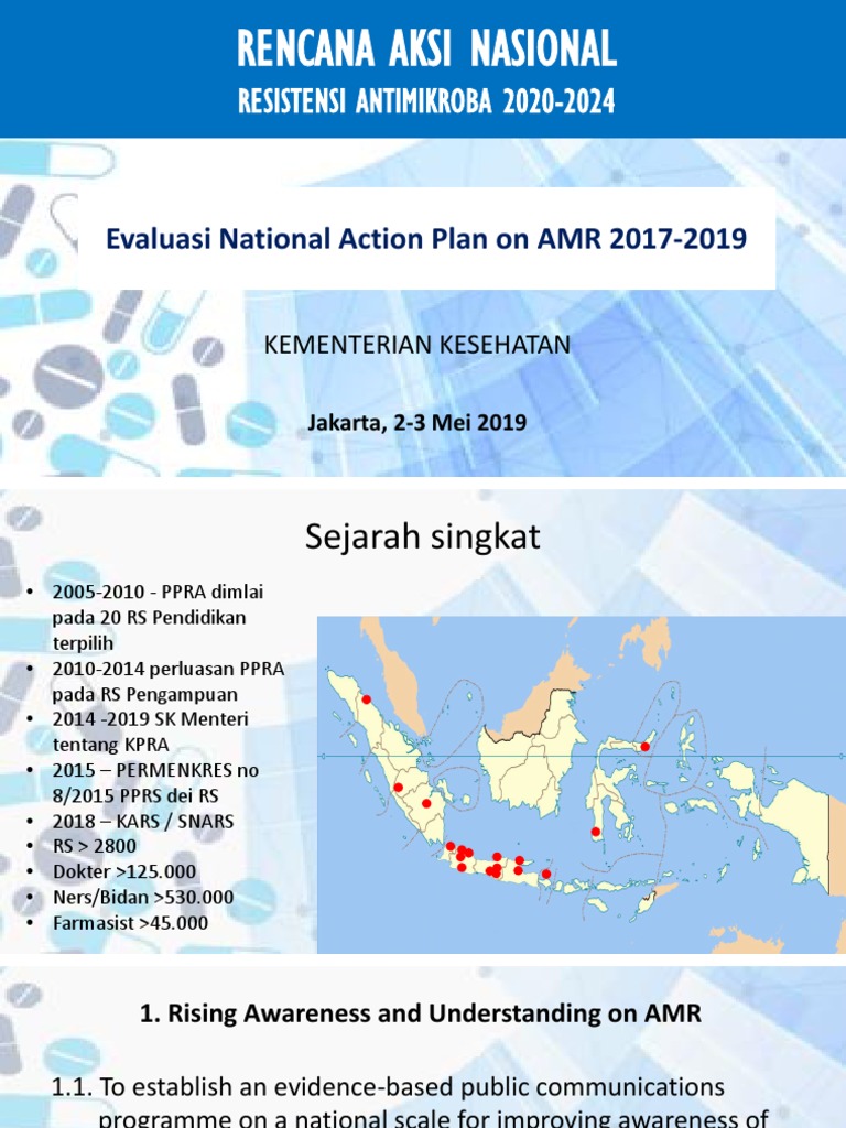 Kemenkes - Evaluasi NAP On AMR 2017-2019 HAP | PDF