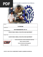 Cblm-Clean and Prepare Room For Incoming Guest | PDF | Mattress | Bed