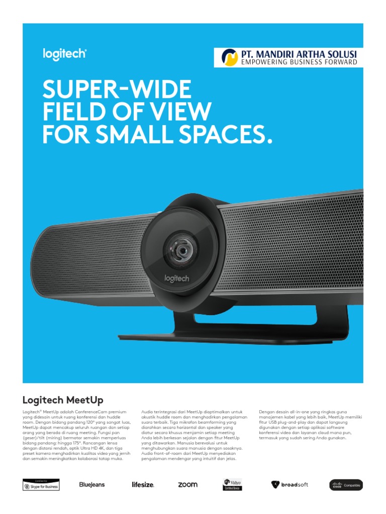 Logitech Meetup Datasheet PDF | PDF
