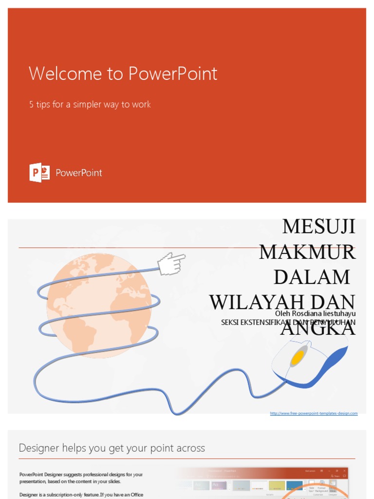 Welcome To Powerpoint 5 Tips For A Simpler Way To Work Pdf