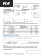NHIF Universal Claim Form 2020 | PDF | Hospital | Patient