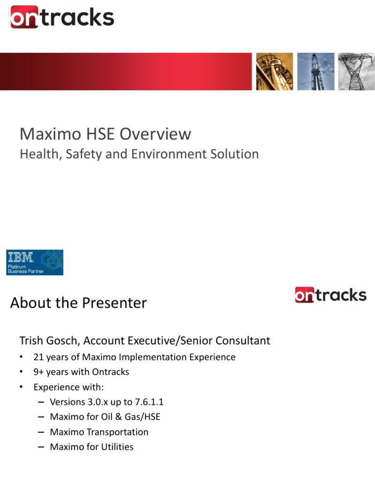 Maximo HSE Overview | PDF | Regulatory Compliance | Risk