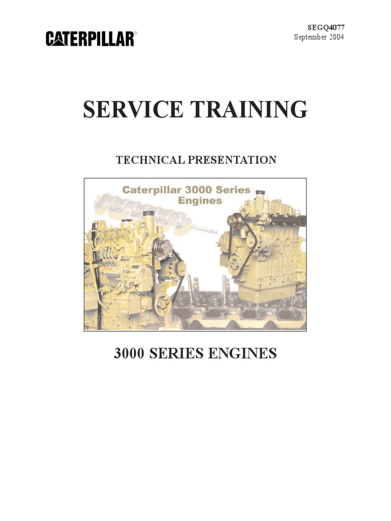 Service Training: 3000 Series Engines | PDF