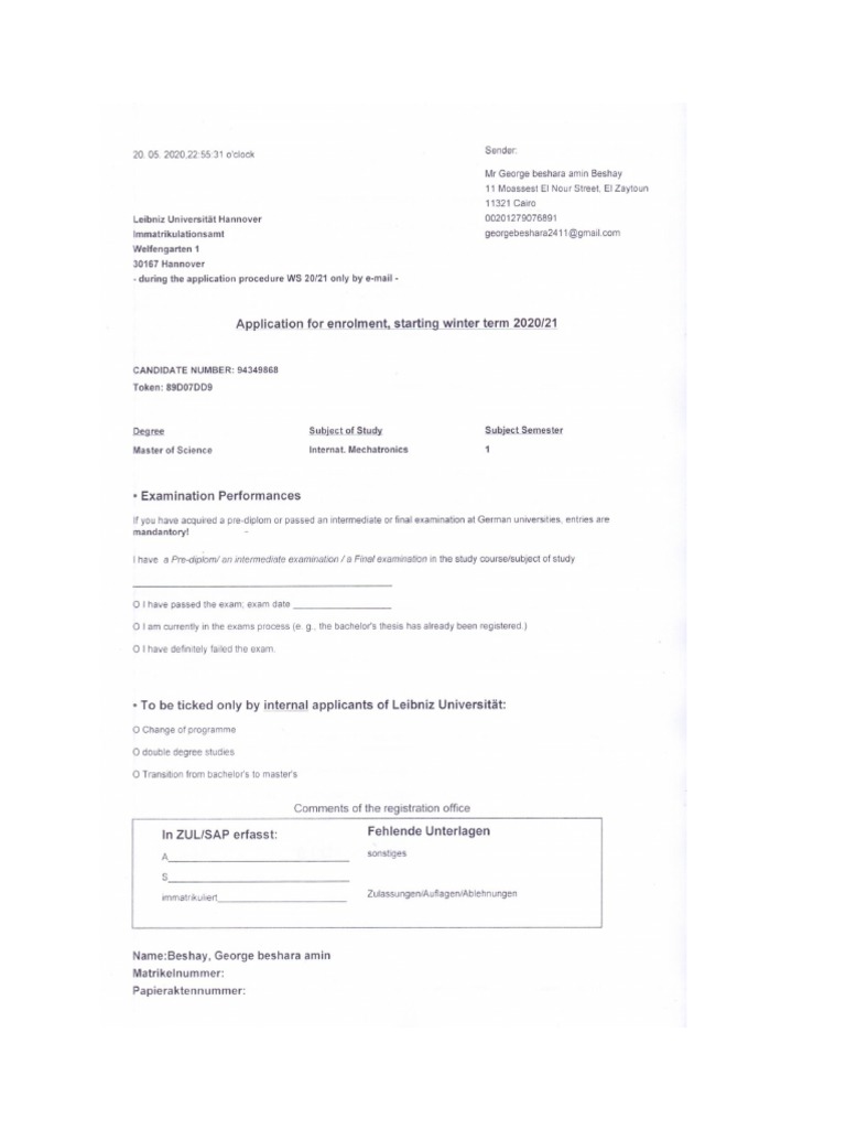 BESHAY George Beshara Amin - 94349868 - MSC International Mechatronics ...