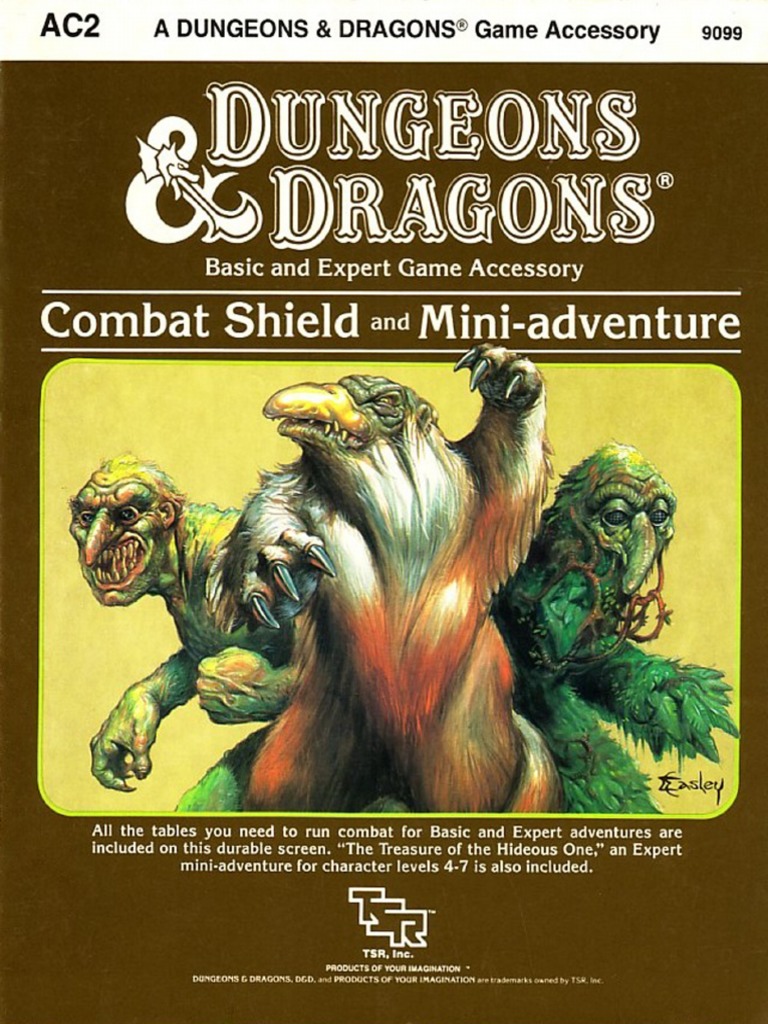 AC2 - Combat Shield and Mini-Adventure | PDF | Nature