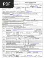 Emirates Medical Form 3 Oct | PDF | Medical Diagnosis | Medicine