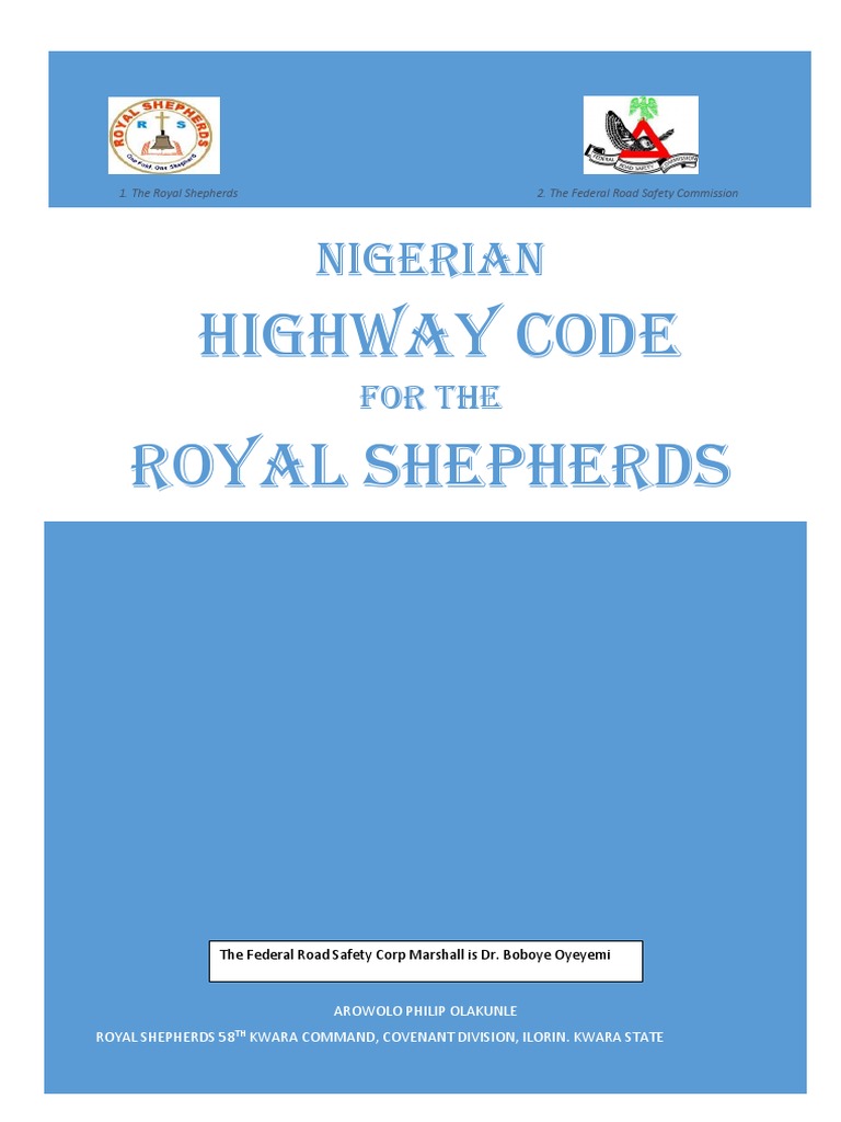 Highway Code Nigeria | PDF | Interchange (Road) | Road