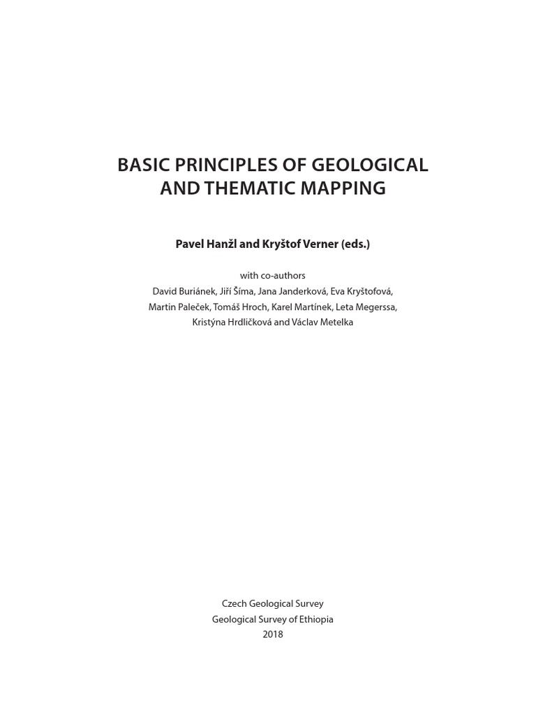Basic Principles of Geological and Thematic Mapping | PDF | Latitude ...