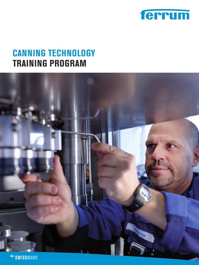 Canning Technology: Training Program | Download Free PDF | Bearing (Mechanical) | Machines